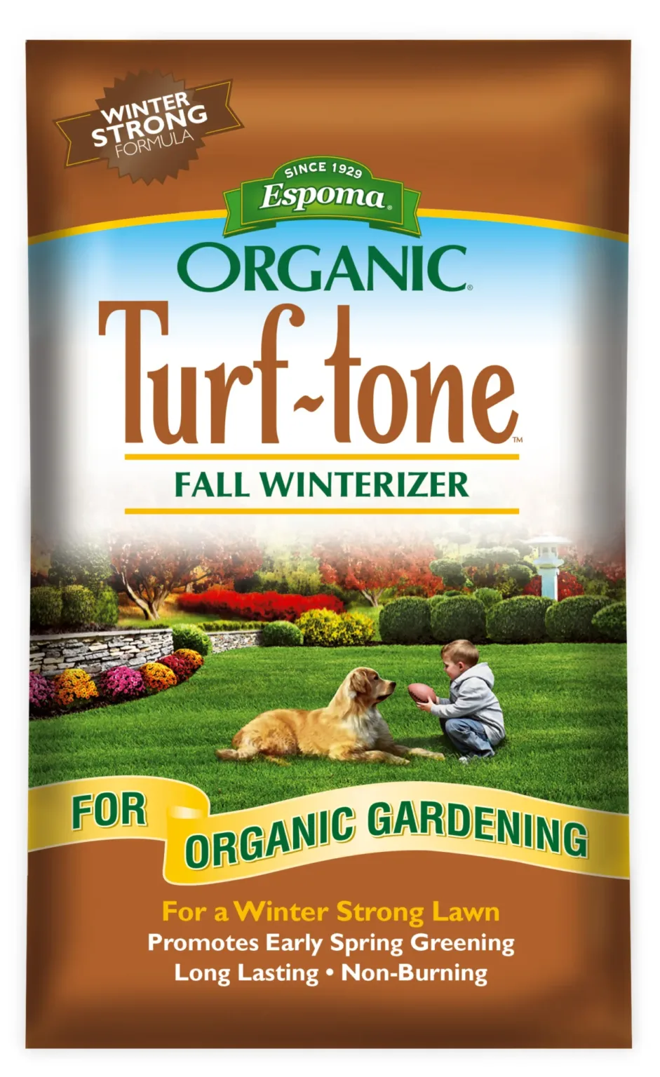 Espoma Organic Turf-tone Fall Winterizer 30lb – Uncle John's Home & Garden